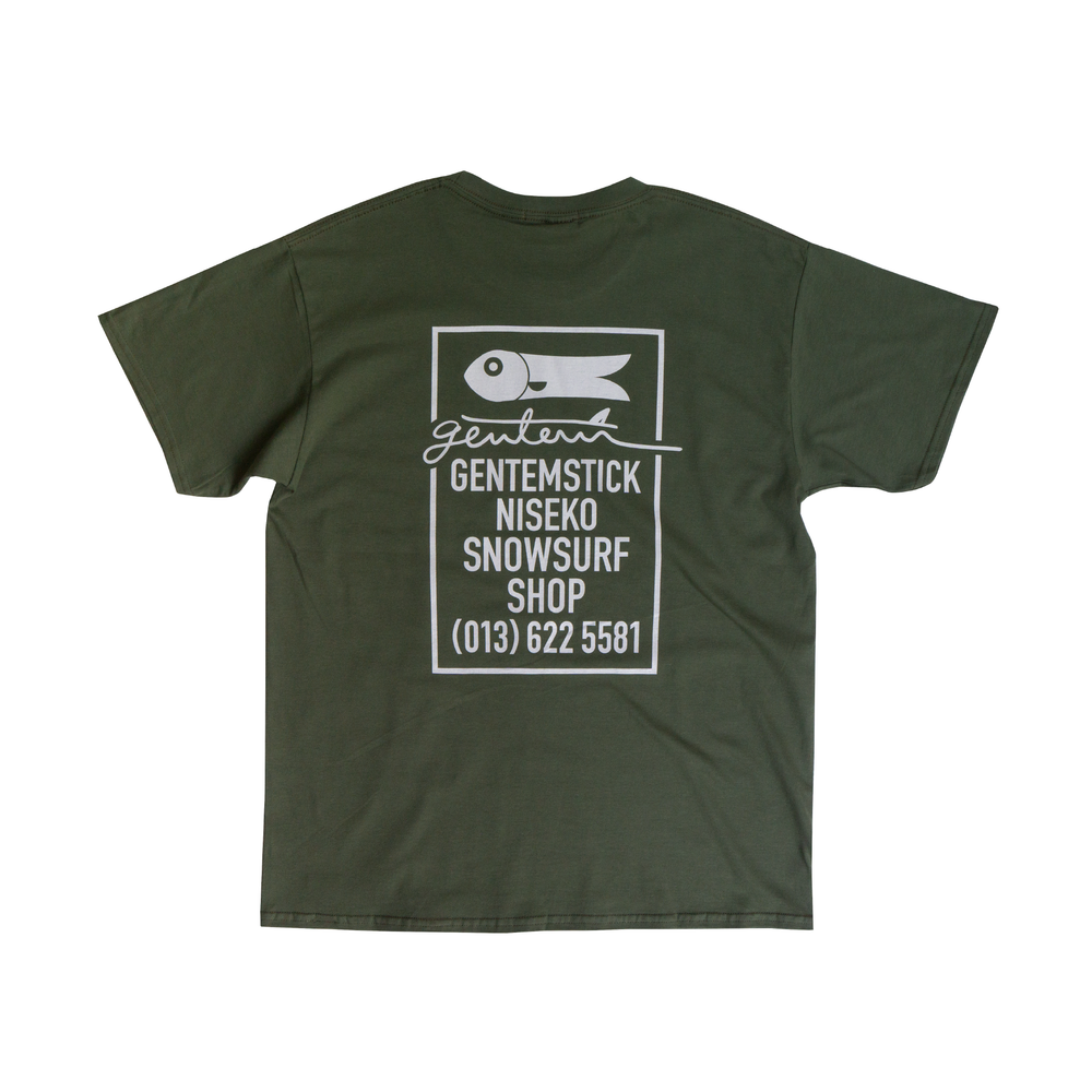 NISEKO SNOWSURF SHOP TEE 5.3oz - GENTEMSTICK Official Web | THE ...