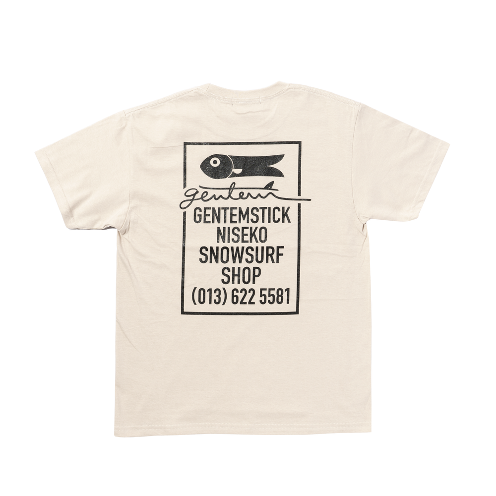 NISEKO SNOWSURF SHOP TEE 5.3oz - GENTEMSTICK Official Web | THE ...