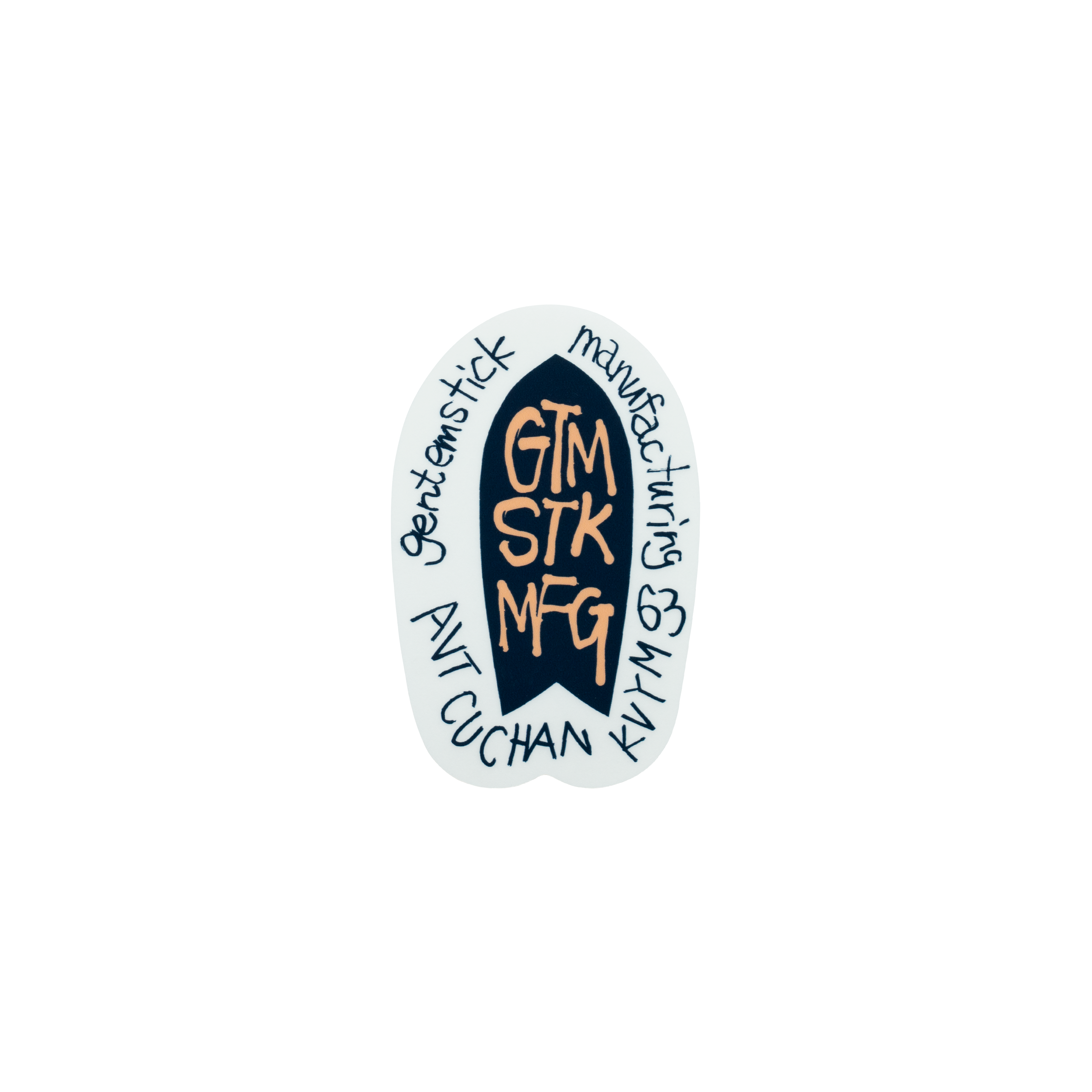 MFG STICKER STICKER - GENTEMSTICK Official Web | THE SNOWSURF SHOP