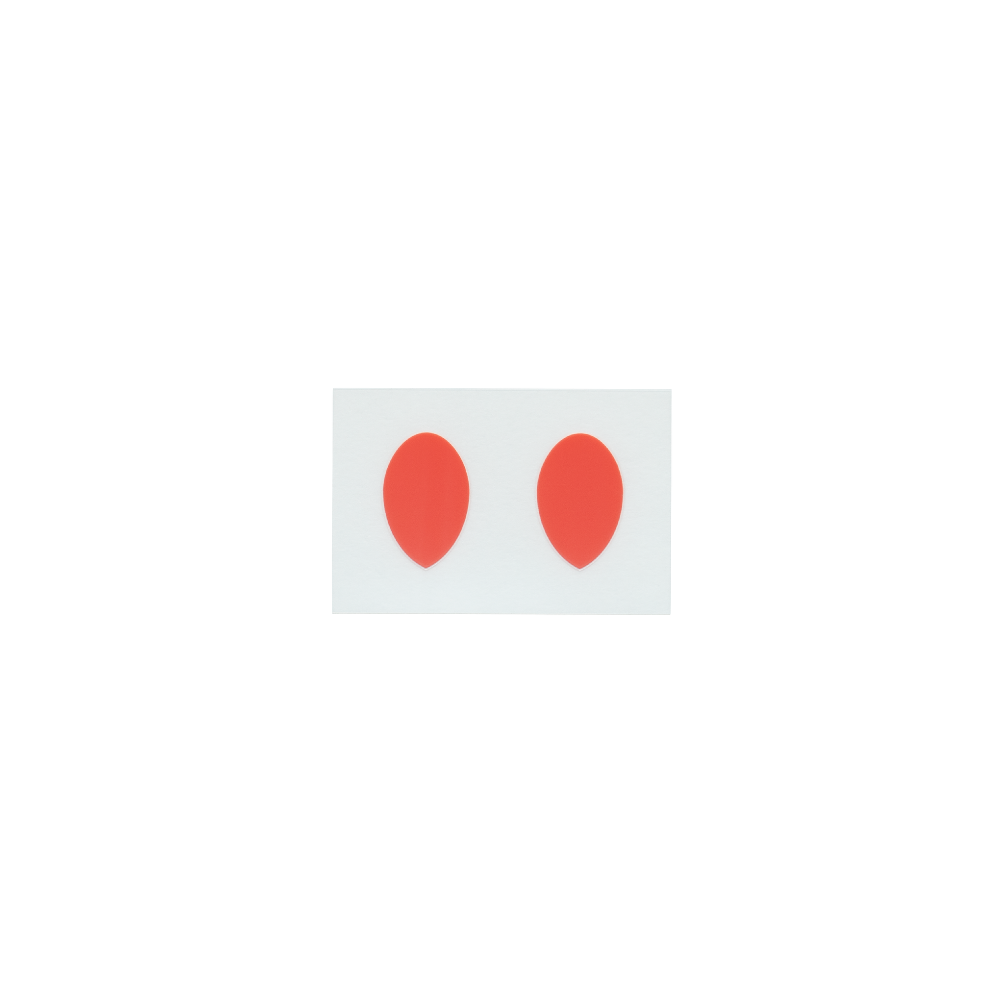 RED BALL DIE CUT STICKER BIG - GENTEMSTICK Official Web | THE SNOWSURF SHOP