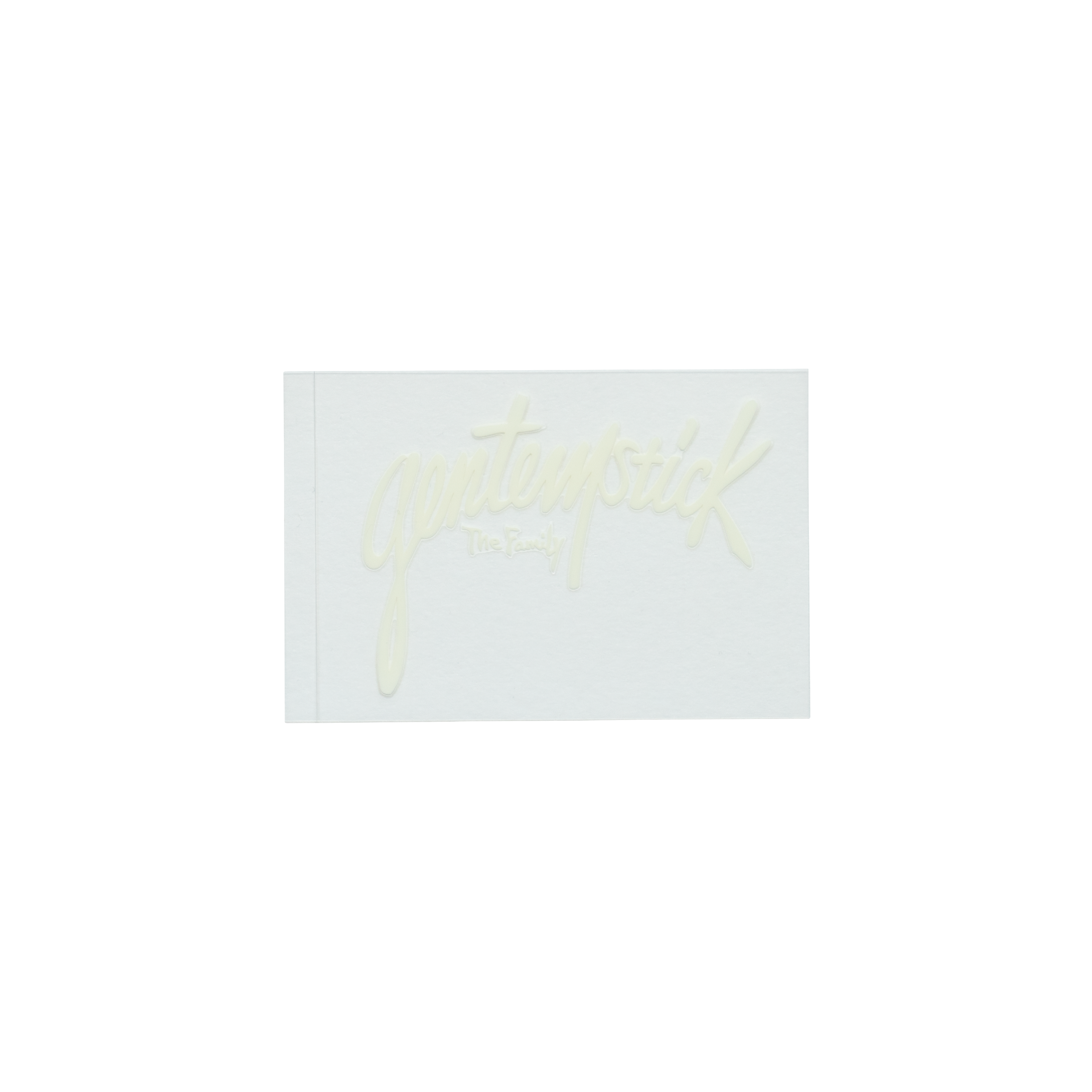 HAND LOGO DIE CUT STICKER - GENTEMSTICK Official Web | THE SNOWSURF SHOP